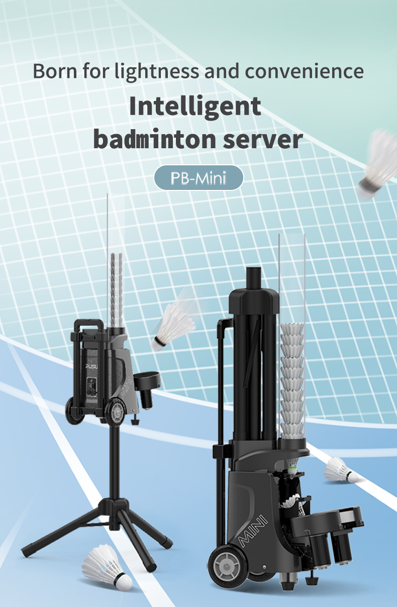 Mini Badminton Feeder UK | Portable Shuttlecock Machine | BigToy